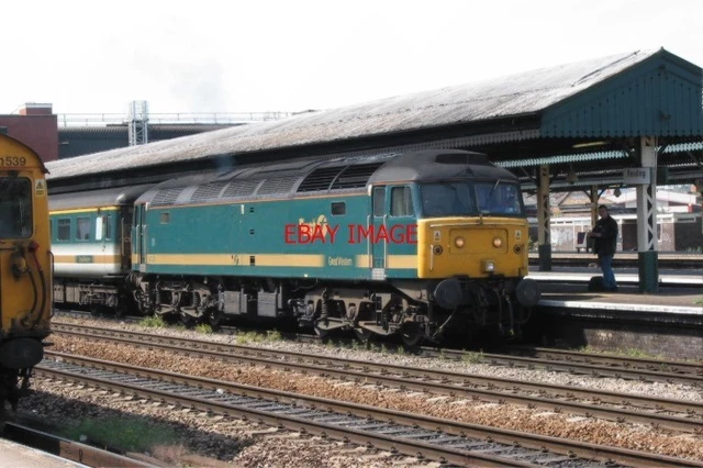 PHOTO CLASS 47 Loco In First Great Western Livery At Reading Railway ...