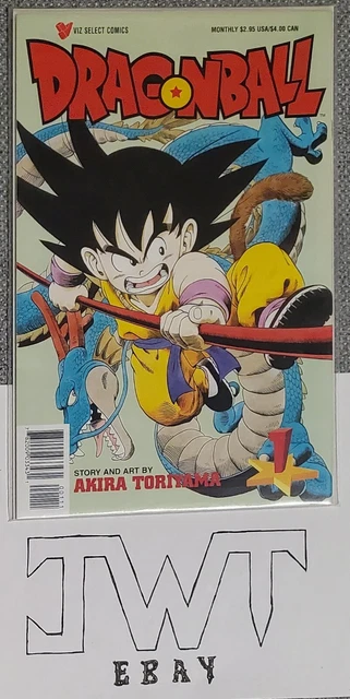 DRAGON BALL # 1 Viz Select Comics NEW Akira Toriyama 1998 First ...