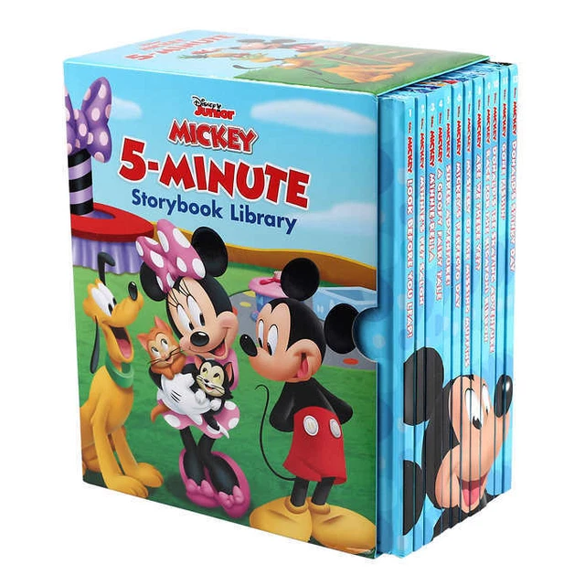 DISNEY JUNIOR MICKEY 5-Minute Storybook Library: 12 Book Box Set £26.48 ...