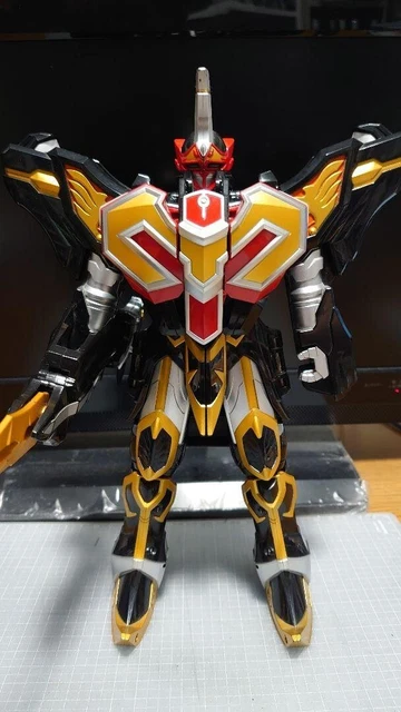 BANDAI POWER RANGERS Magiranger DX Fire Kaiser (Urkaiser) Megazord ...