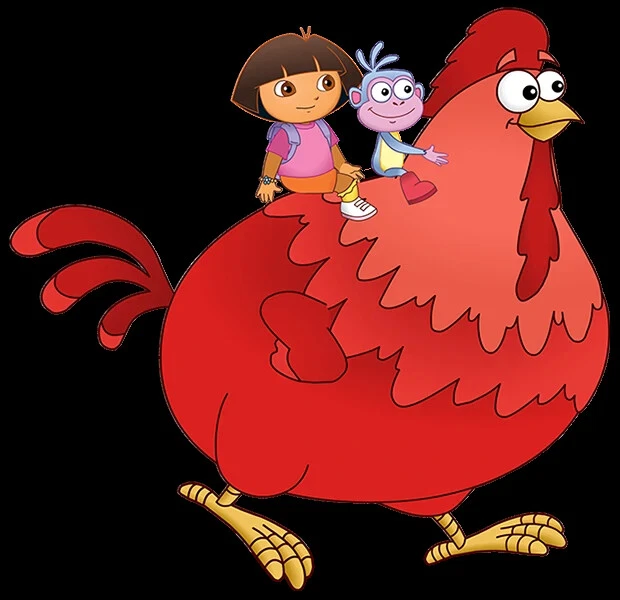 DORA THE EXPLORER Click & Create - The Big Red Chicken 1 PC CD-ROM £10. ...