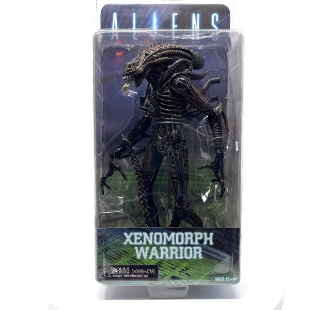 NECA ALIENS XENOMORPH Warrior With Battle Jaw Authentic Purchased ...