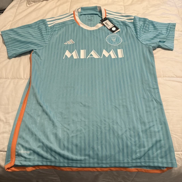 NWT ADIDAS INTER Miami 10 Lionel Messi Authentic 3rd Kit 2XL Jersey Men ...