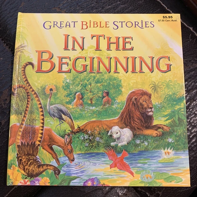 GREAT BIBLE STORIES: In The Beginning (Hardcover Book) $8.75 - PicClick