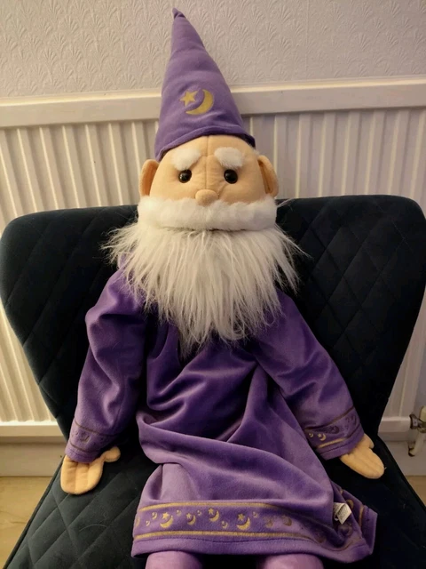 SUNNY & CO Wizard Puppet Ventriloquist Soft Toy - Year 2000 - 3 Ft Tall ...