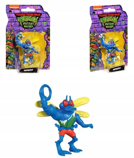 TEENAGE MUTANT NINJA Turtles. Baxter Fly Playmates £4.41 - PicClick UK