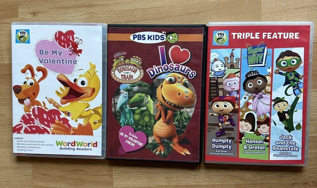 PBS KIDS DVD Lot: Super Why, Dinosaur Train, Word World £6.70 - PicClick UK