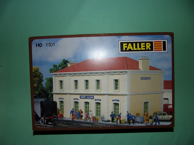 FALLER MAQUETTE À monter gare de ST JULIEN 1101 NEUF (n°1) EUR 45,00 ...