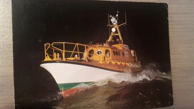 POSTKARTE DGZRS SEENOTRETTUNG Strandrettungsboot Siegfried Boysen 18.08 ...