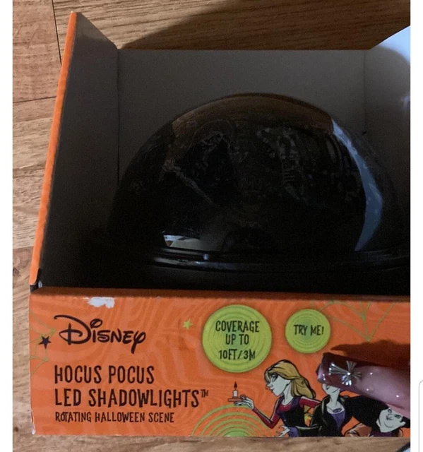 DISNEY HOCUS POCUS LED Projection Shadowlights Rotating Light Halloween ...