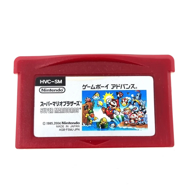 FAMICOM MINI: SUPER Mario Bros. For Nintendo Gameboy Advance GBA ...