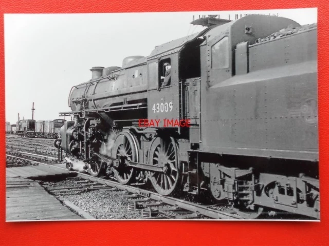 PHOTO LMS Ivatt Class 4Mt 2-6-0 Loco No 43009 £2.35 - PicClick UK