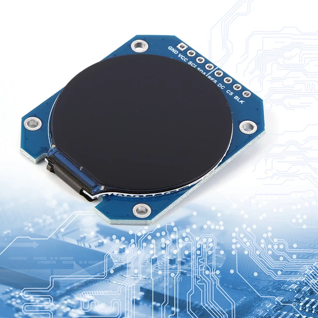 1.28 INCH TFT Display Module GC9A01 HD IPS LCD Screen Display Module ...