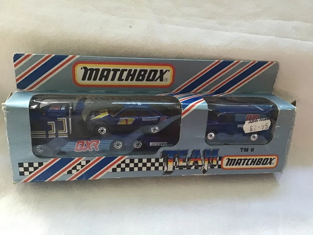 MATCHBOX TEAM CONVOY Tm6 - Kenworth Qxr 3 Piece Set 1984 - Boxed £39.99 ...
