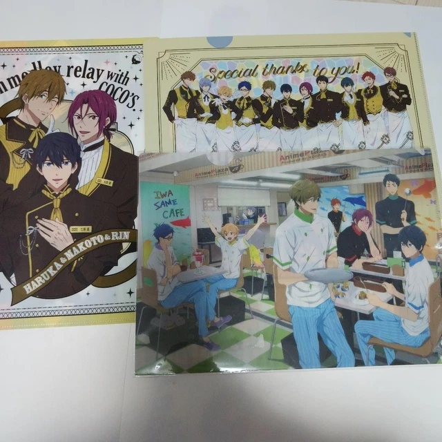 FREE! IKUYA HARUKA Sousuke Rin Nagisa Rei File Set D £58.38 - PicClick UK