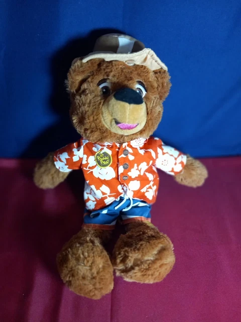 CREALY THEME PARK Buddy Bear 14" Plush Soft Cuddly Toy £10.77 - PicClick UK