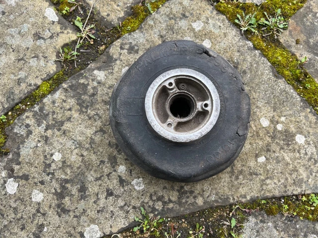WW2 RAF HAWKER Hurricane Mark 1 spitfire Tail Wheel and PneumaticTyre £ ...