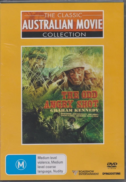 THE ODD ANGRY Shot Dvd Australian Classic Graham Kennedy Region 4 Brand ...