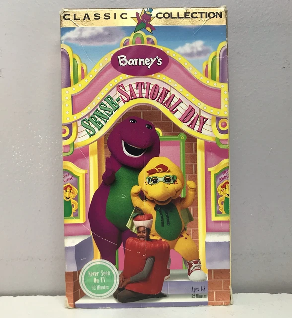 BARNEY & FRIENDS Sense-Sational Day Classic Collection VHS Video Tape ... BARNEY & FRIENDS Sense-Sational Day Classic Collection VHS Video Tape ...