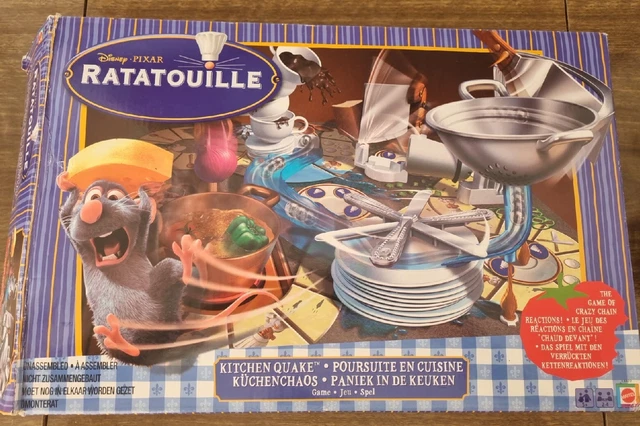 RATATOUILLE KITCHEN QUAKE Board Game Disney PIXAR 2007 100% Complete £ ...