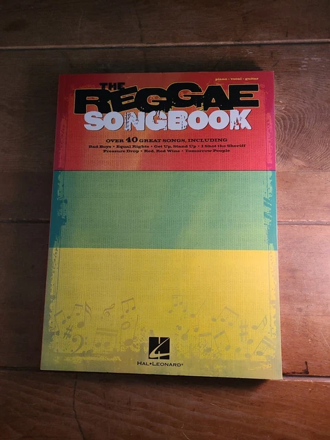 THE REGGAE SONGBOOK Over 40 Piano Vocal Guitar Music Book New (2092) £ ...