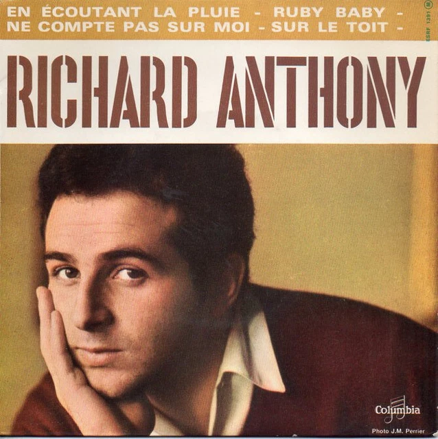 DISQUE VINYLE 45 tours EP Richard Anthony En écoutant la pluie EUR 2,50 - PicClick IT