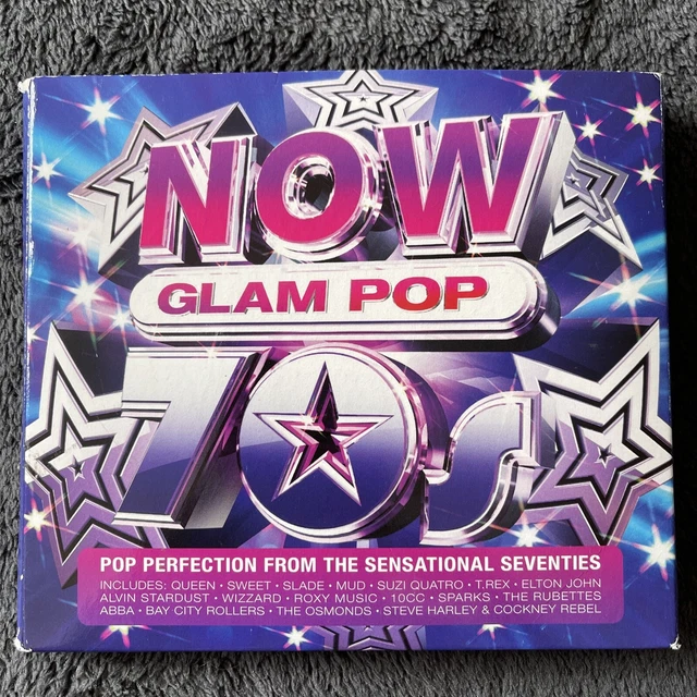 NOW 70S GLAM Pop - NOW That’s What I Call Music! [CD] 4xCDs Fast Padded ...
