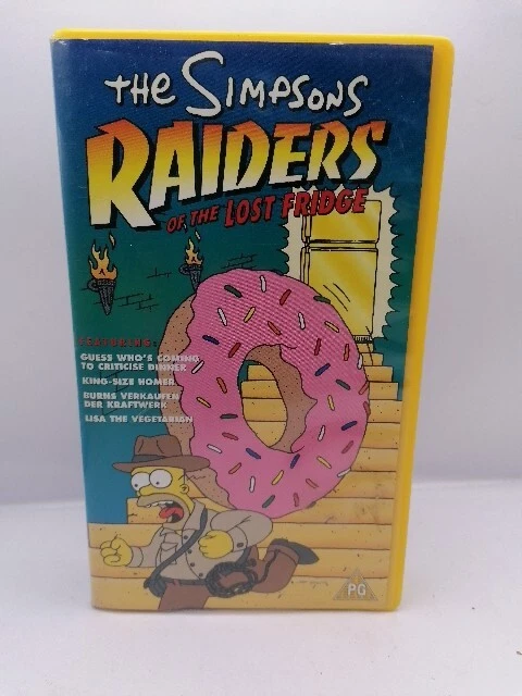 THE SIMPSONS RAIDERS Of The Lost Fridge (VHS/SUR, 2000) £1.99 - PicClick UK