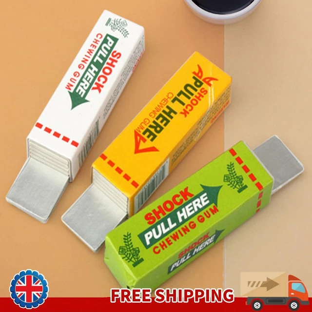 PRACTICAL ELECTRIC SHOCK Chewing Gum Chewing Gum Toy Portable Gadget ...