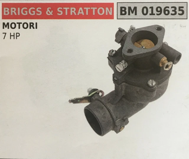 CARBURATEUR A CUVE BRUMAR Briggs & Stratton BM019635 Moteurs 7 HP EUR ...