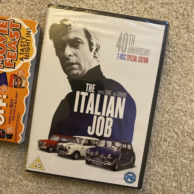 THE ITALIAN JOB - 40th Anniversary Edition (1969) 2 Disc Set (Michael ...