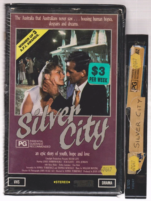 RARE VHS VIDEO Tape SILVER CITY Big Box Ex-Rental Clamshell CBS FOX Dobrowolska EUR 28,90 ...