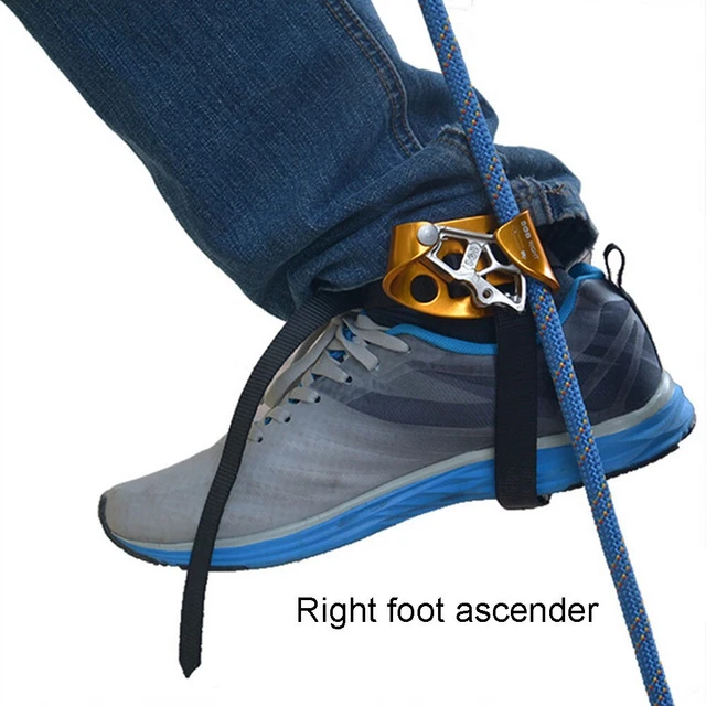 MUD RESISTANT STEEL Foot Climbing Ascender for Tree Rigging and Caving ...