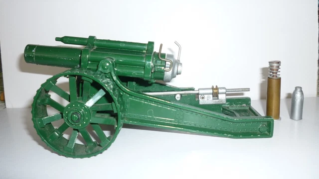VINTAGE BRITAIN'S 18 inch Heavy Howitzer gun No 9740 in 1:32nd scale £ ...
