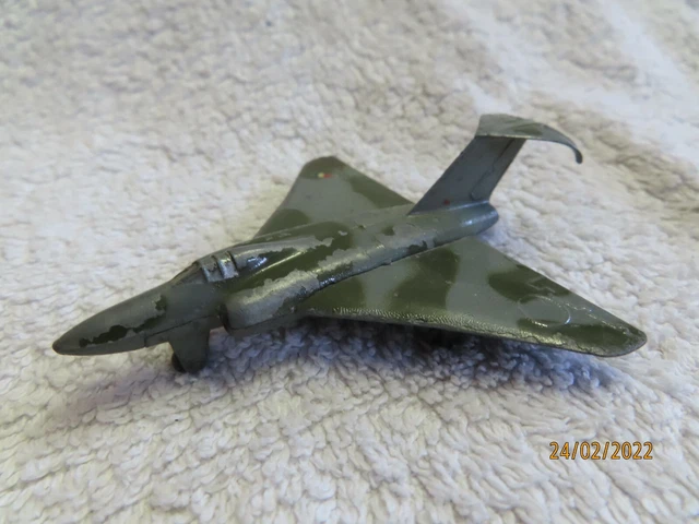 VINTAGE DINKY TOYS No. 735 Gloster Javelin Diecast Model Jet £5.00 ...