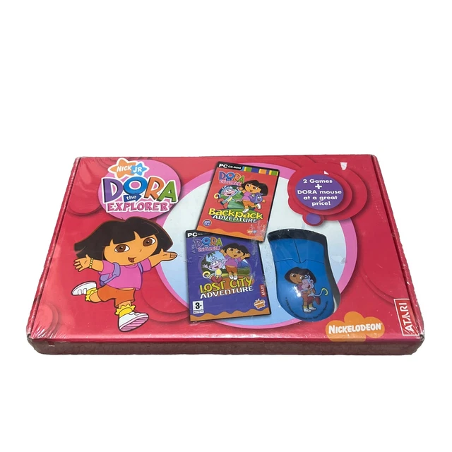 DORA THE EXPLORER Backpack, lost city adventure double pack pc games ...