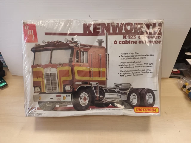 MATCHBOX AMT KENWORTH K-123 Cabover Truck Kit Vintage Sealed £63.11 ...
