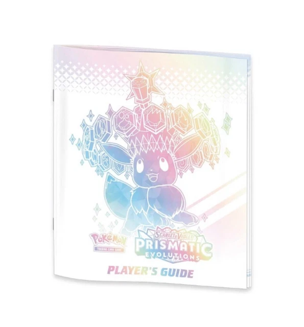 BRAND NEW PRISMATIC Evolutions Player's Guide - ETB Fresh Pokemon TCG ...