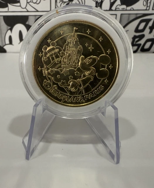 DISNEYLAND PARIS MICKEY Hollywood Studios And Magic Kingdom Castle coin ...