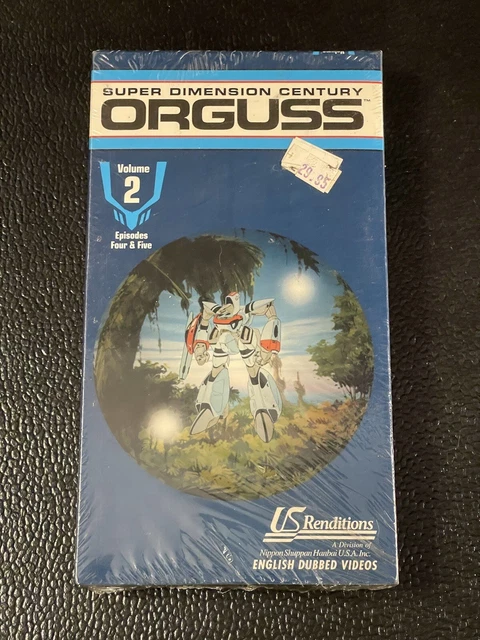 SUPER DIMENSION CENTURY Orguss Vol 2 VHS English Dub 1993 Anime Vintage ...