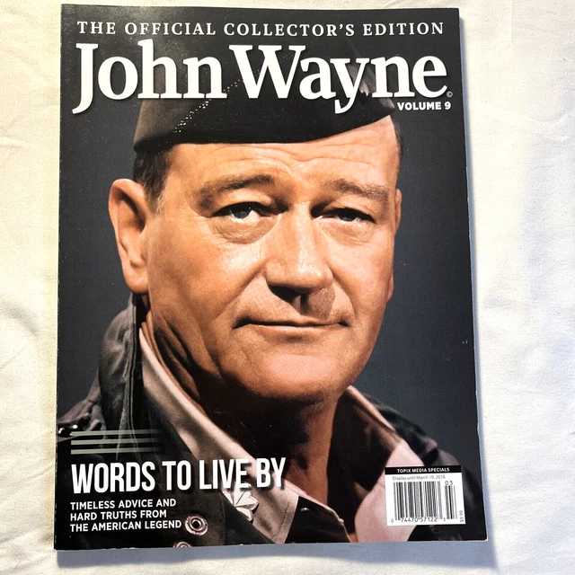 JOHN WAYNE OFFICIAL Collectors Edition Magazine Advice Truths 2016 ...