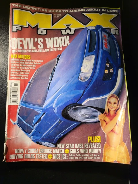 MAX POWER MAGAZINE October 2000 (738) Nicola Ulian Citroen Diavolo ...