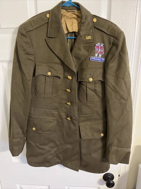 WWII WW2 ERA Army US Military Uniform Jacket SIZE 40 R £52.32 - PicClick UK