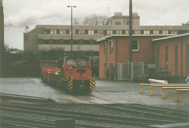 FOTO U-BAHN BERLIN SD73 Diesellok 4071 BW Grunewald 12/1997 ca. 10x15m ...