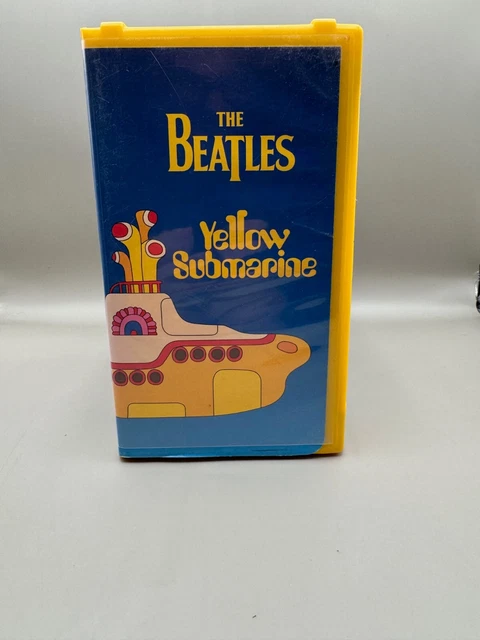 THE BEATLES YELLOW Submarine VHS Yellow Clamshell Case 1999 £0.77 ...