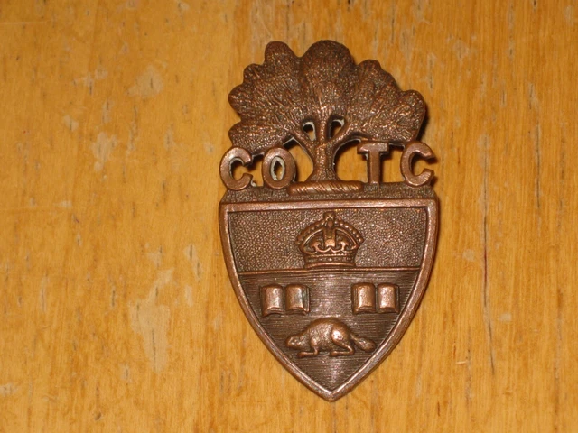 WW2 CANADIAN CAP Badge University of Toronto COTC nice $5.99 - PicClick CA