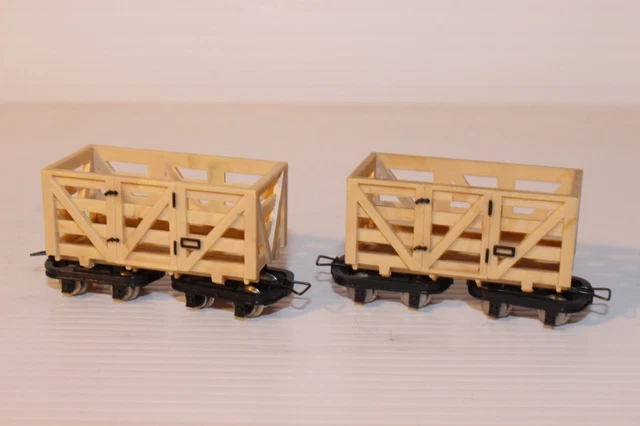 009 / HOE Narrow Gauge Egger-Bahn Bogie Wagons x 2 £10.50 - PicClick UK