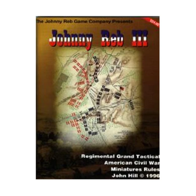 JOHNNY REB GAME Co Règles Mini Historiques Johnny Reb III Sac VG+ EUR ...