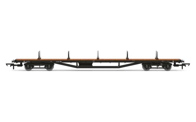 BR YMO SALMON Bogie Flat Wagon Era 6 Model Railway Accessories 1:76 ...