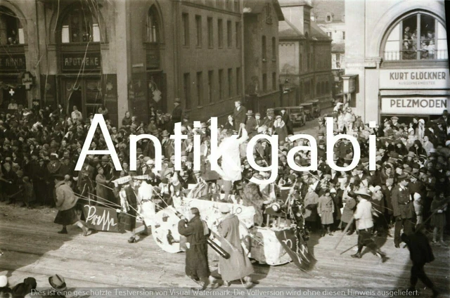 DIA WK2 NEGATIV Parade Marsch Maximilianstraße Fasching München B2.1 ...